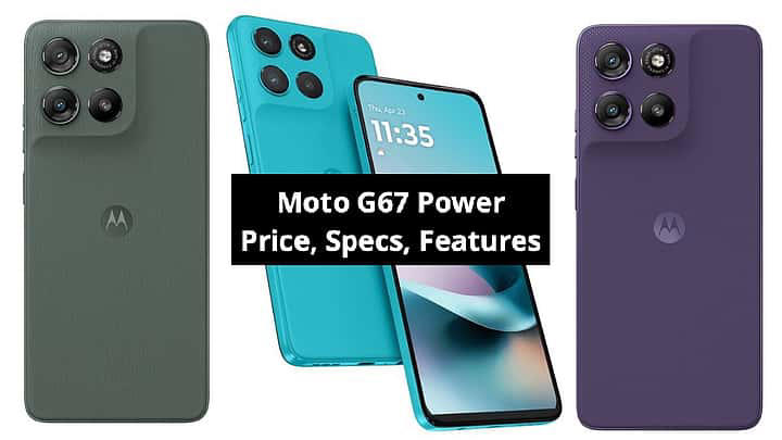 Moto G67 Power Price In India, Camera, Battery, Display, Other Specs ...