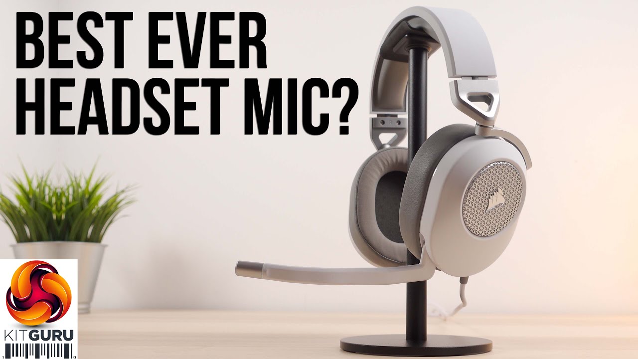 Corsair HS65 gaming headset (2022) - Best mic ever? 🎧