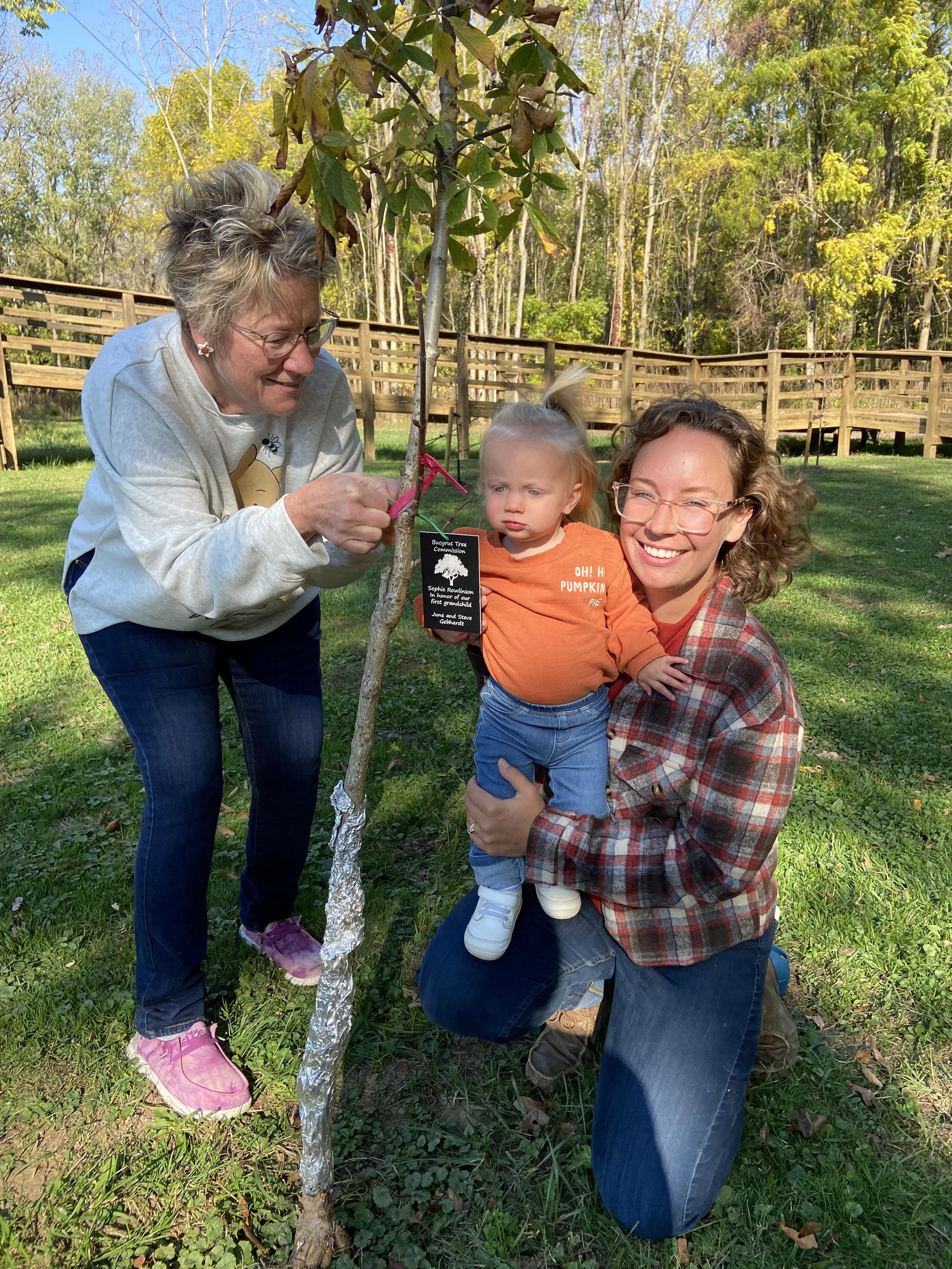 Over the Garden Fence features tree dedications