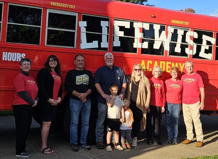 Refurbished bus helps River View LifeWise Academy to transport students ...