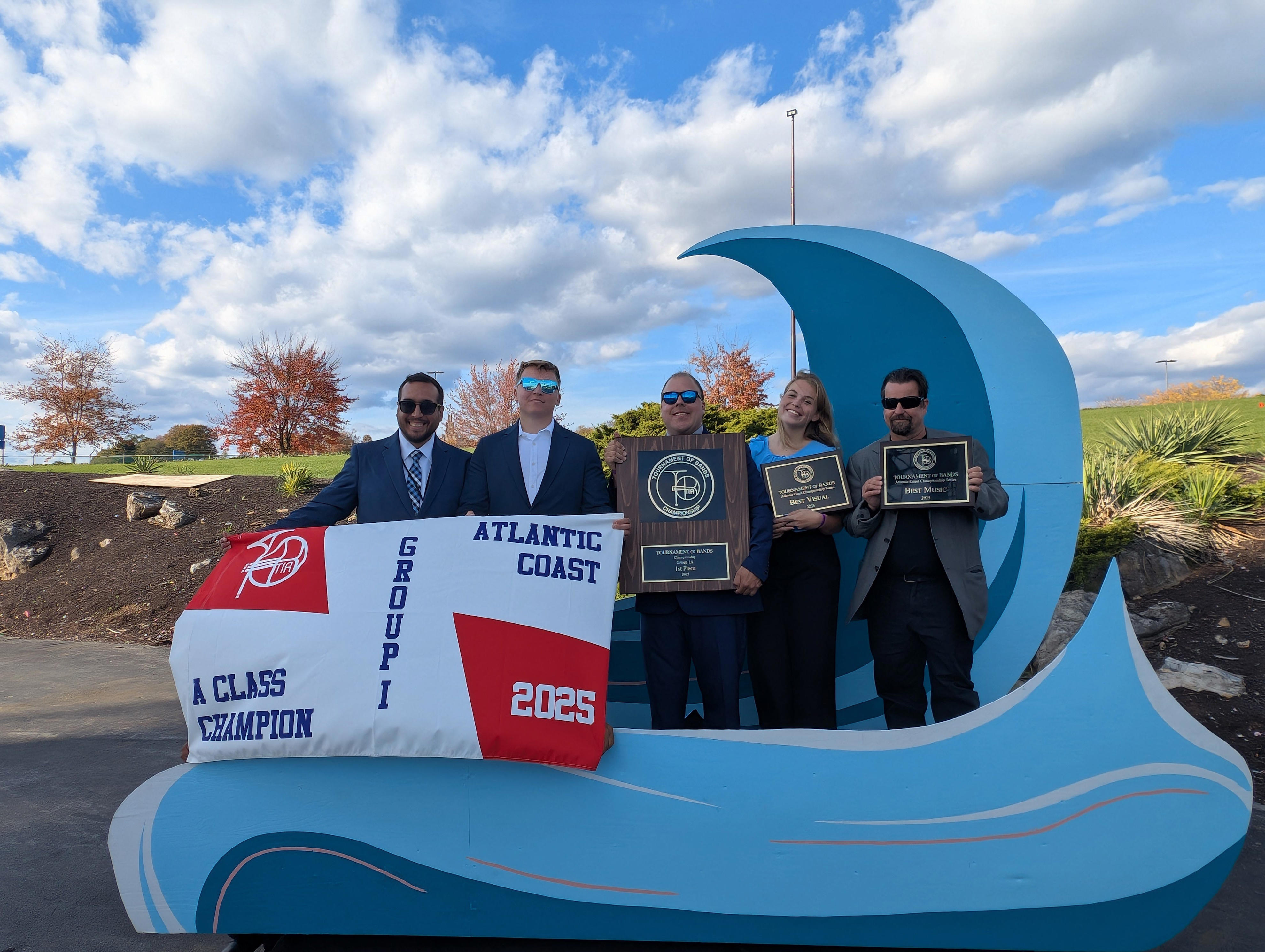 Ocean County marching bands show off their championship rewards