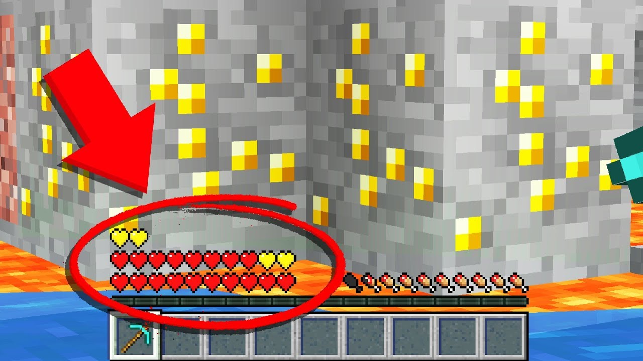 Using secret Minecraft ores to get more hearts (Minecraft Cosmic Prison ...