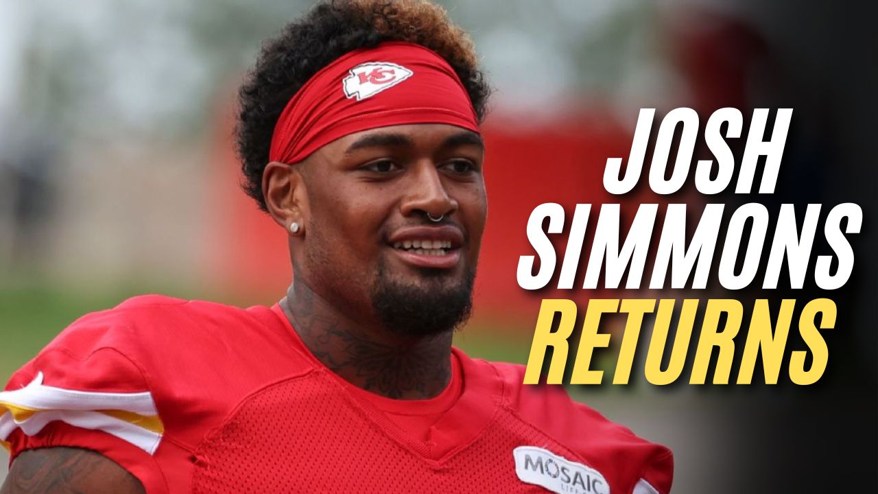 Kansas City Chiefs Get A Boost As Rookie Lineman Josh Simmons Rejoins ...