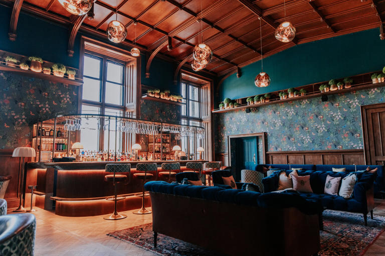 This Traitors-esque Scottish hotel is full of grandeur and style