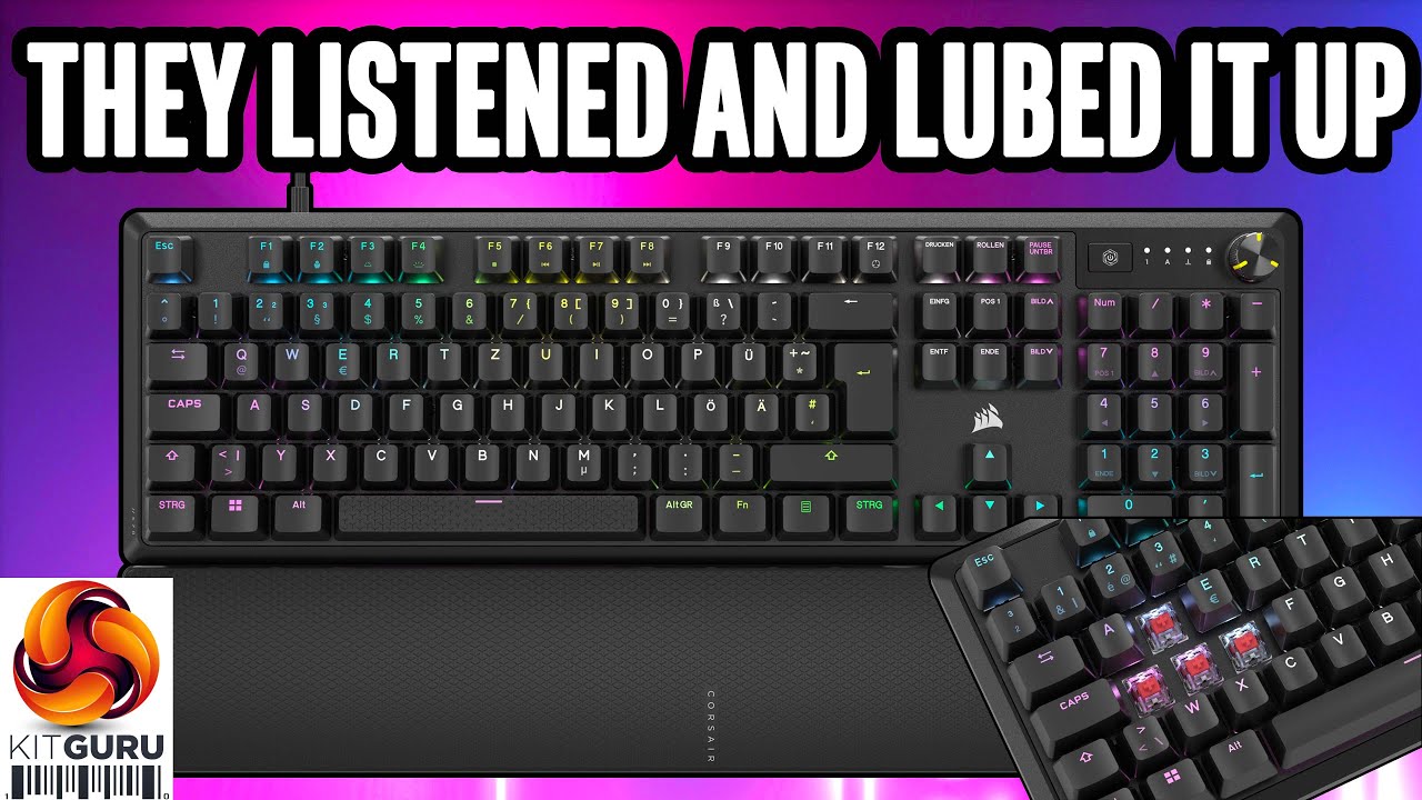 Corsair K70 Core keyboard (2023): it's better than the Max!