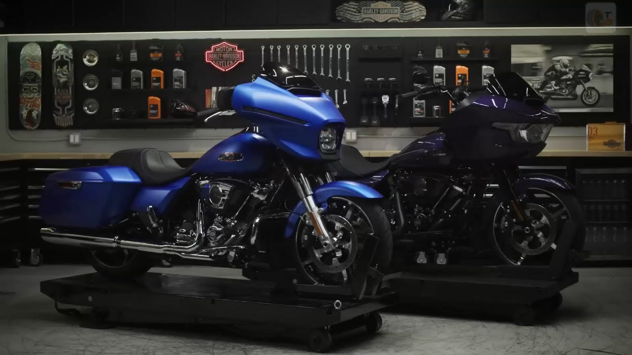 2026 Harley-Davidson Road Glide & Street Glide Touring-Bikes im Check