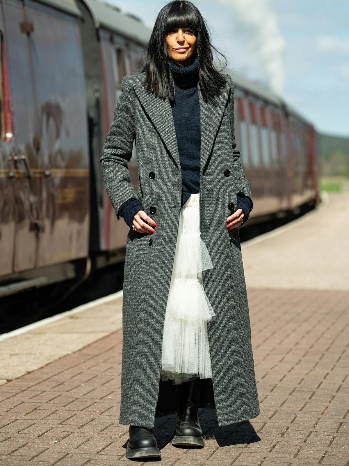 Where to shop Claudia Winkleman’s The Traitors outfits from Celebrity ...