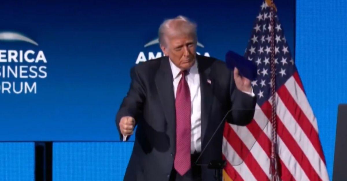'Grandpa' Donald Trump Mocked for Trying to Act 'Cool' as Busts Out His ...