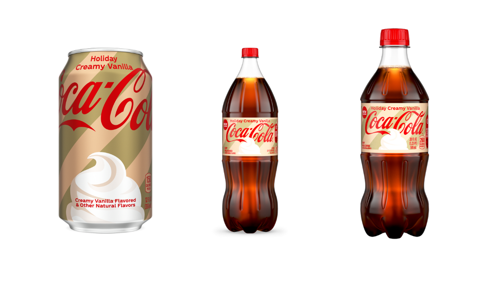 Coca-Cola's first seasonal flavor in five years, Holiday Creamy Vanilla ...