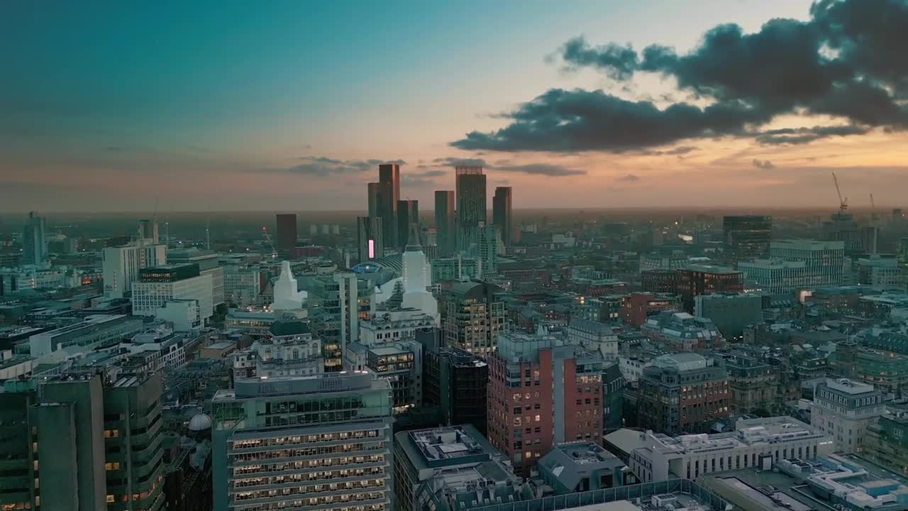 Drone Views of Manchester: City of Culture and Industry