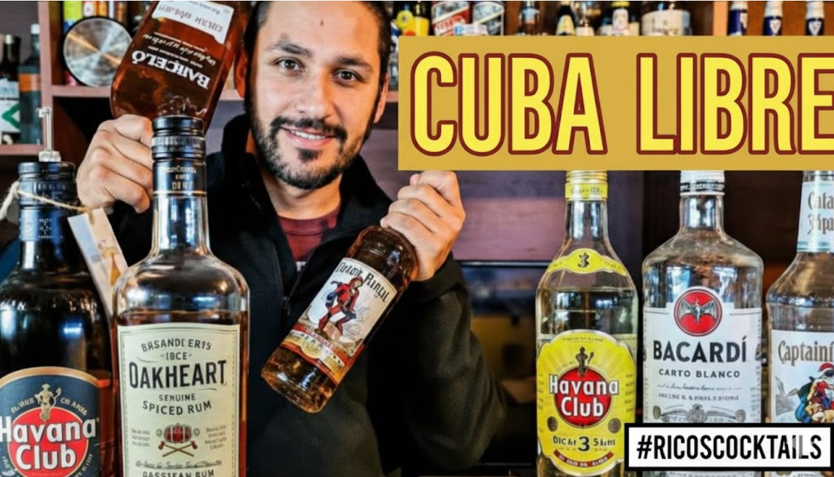 Cuba Libre – Ron con Cola al Estilo Clásico Cubano