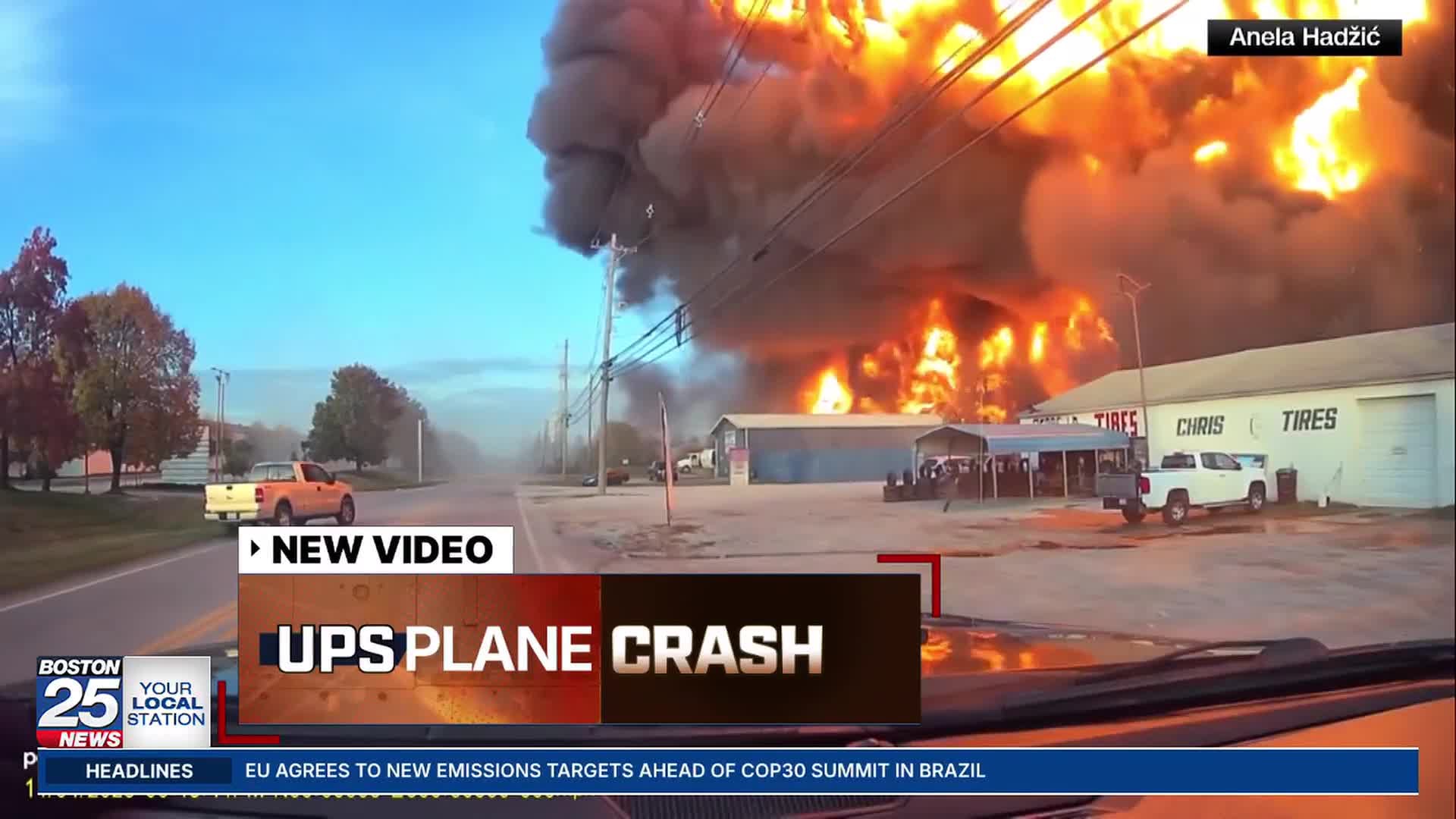 Investigators continue to scour charred site of UPS plane crash for ...