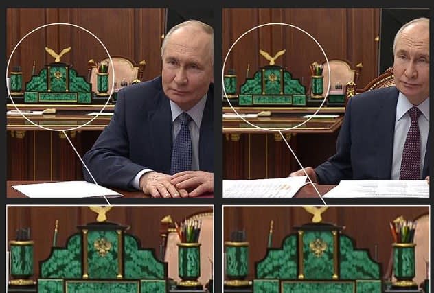 Kremlin caught faking it: Journalists expose Putin's staged meetings