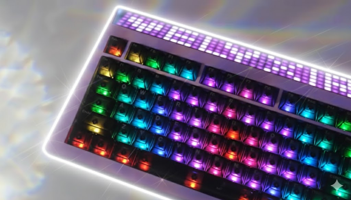 The Future Is Here – Cyberboard R4 Mechanical Keyboard by Angry Miao ...