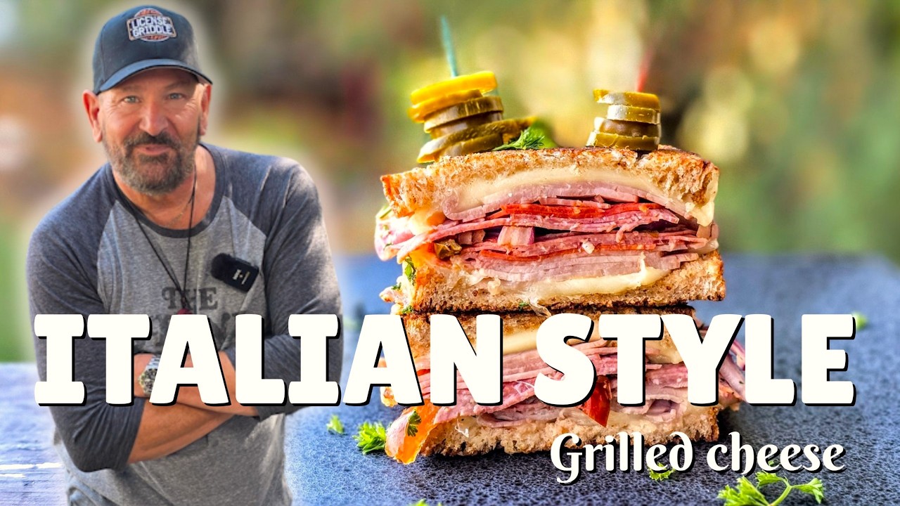 Spicy Italian Griddled Cheese On The Blackstone Griddle – So Good It Hurts