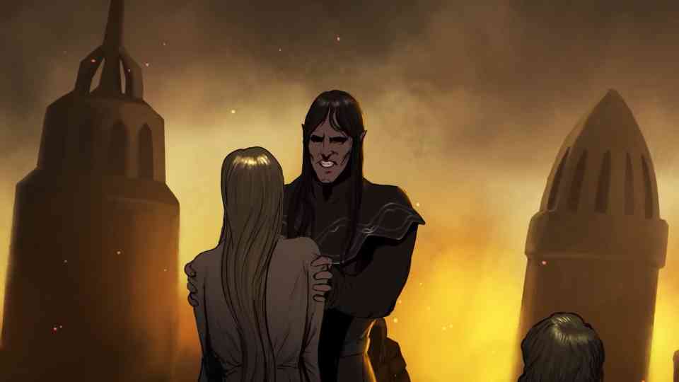 How Gondolin was destroyed by the Dark Lord