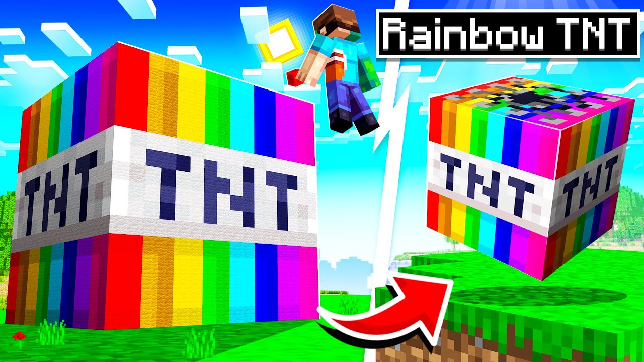 Minecraft But Whatever You Build, You Get