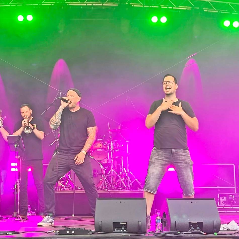 Herr Marie aus Nohfelden macht die Musik barrierefrei