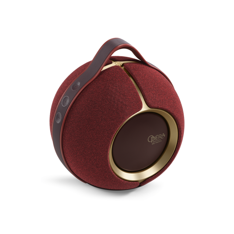Devialet Mania Opéra Rouge brings 24-carat gold to portable speakers, and it is wild