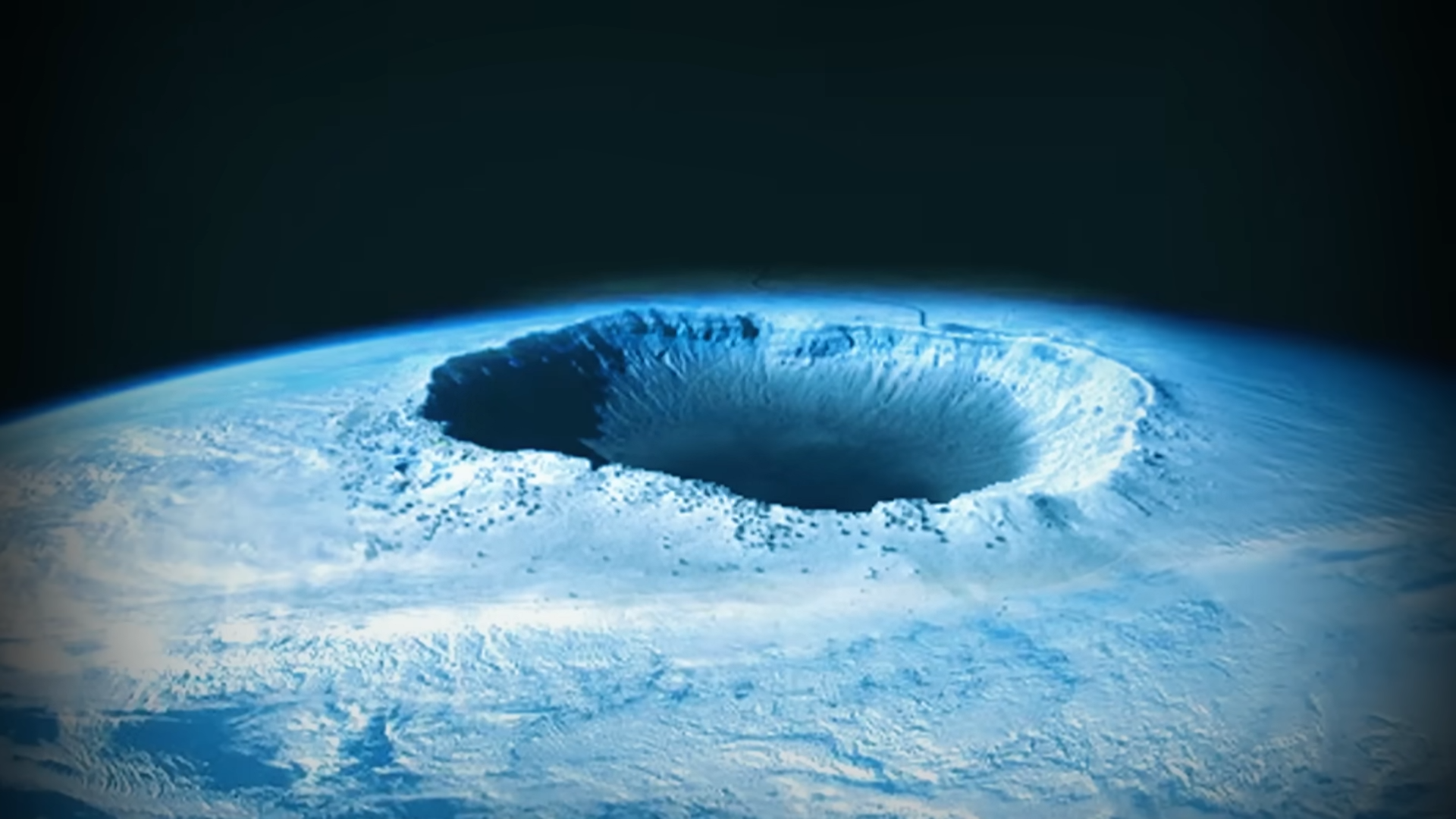 Search for the Hidden City in the Center of the Earth