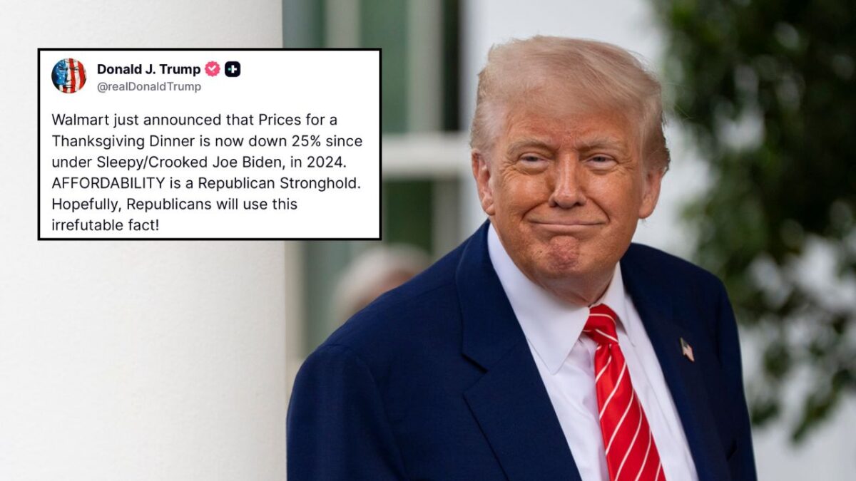 Trump Spins Walmart Deal as ‘Affordability’ Win – Before He’s Slapped ...