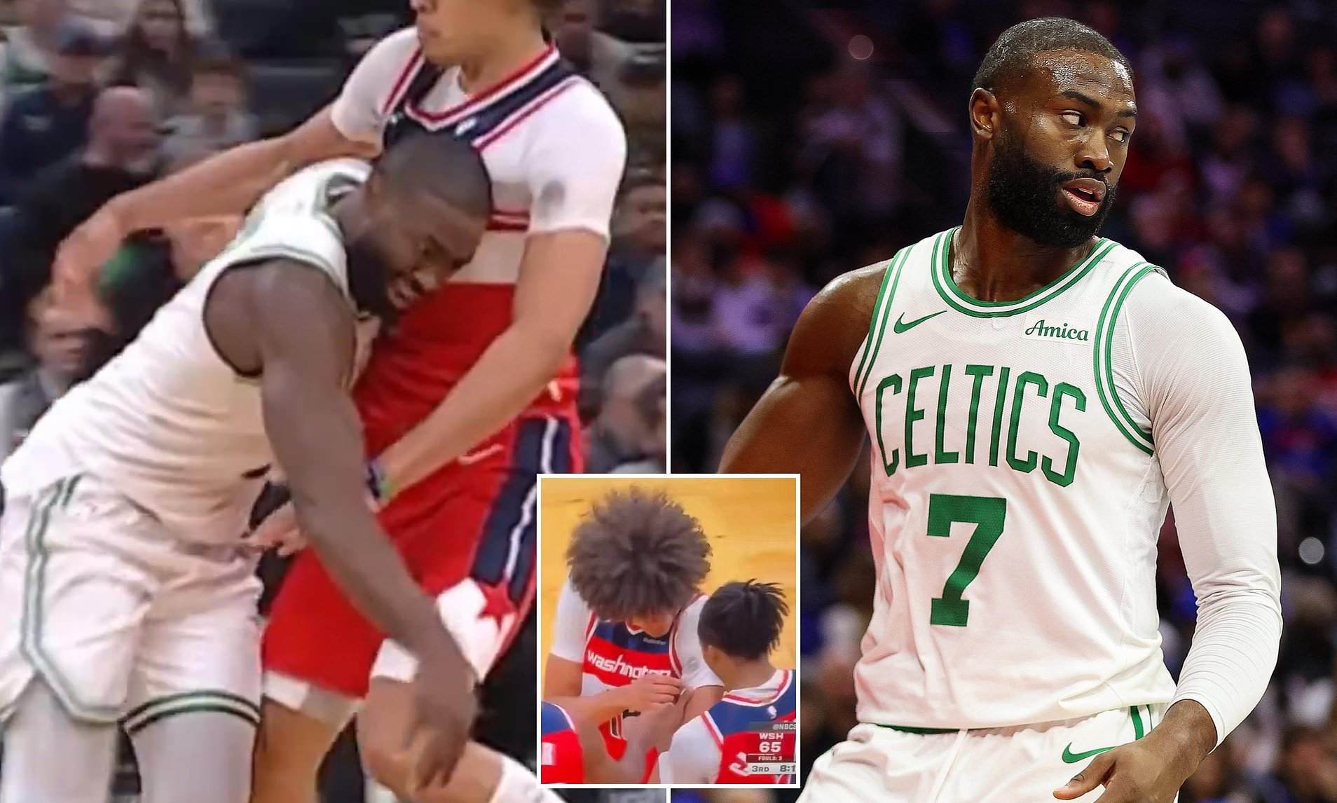 NBA star savaged by fans for claiming video of hairline gaffe is fake ...