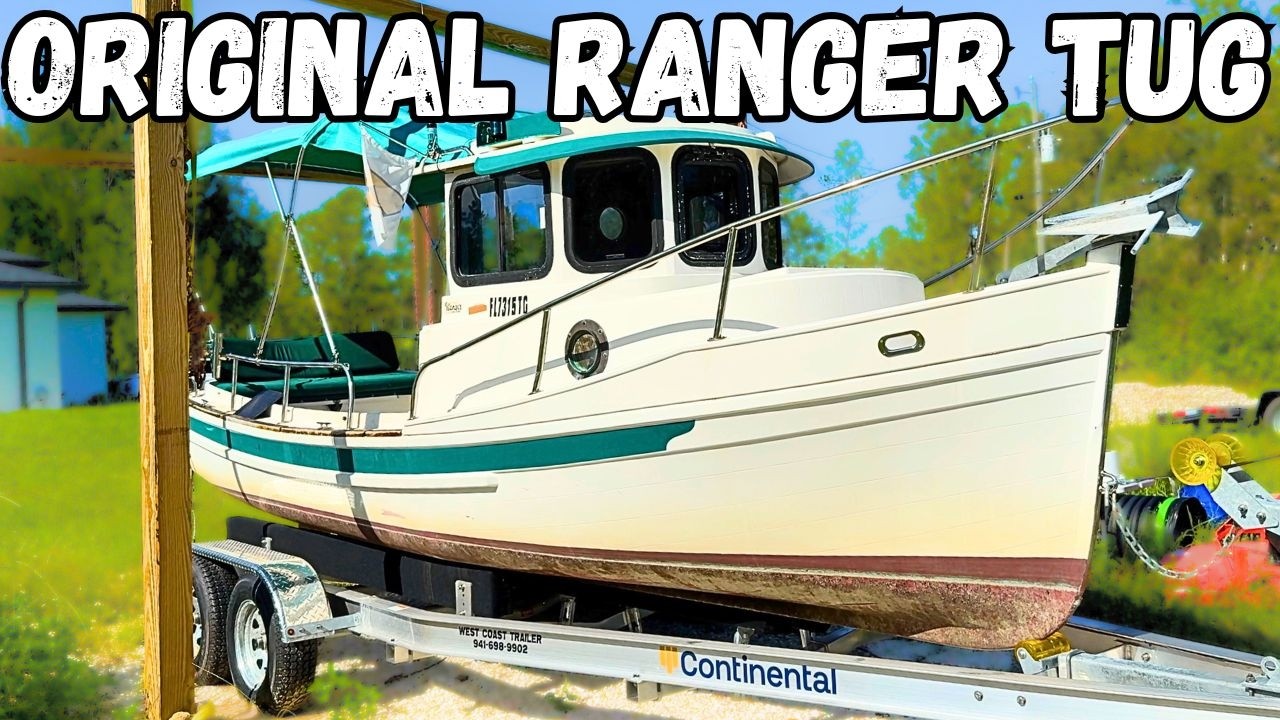 The ORIGINAL Ranger Tug 21 Trailerable Trawler 2005