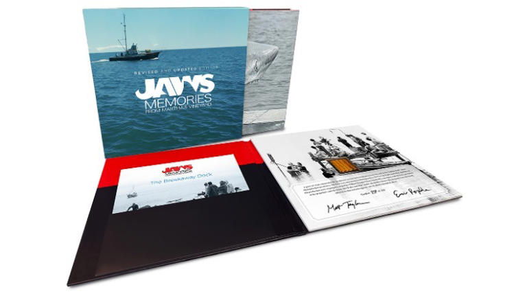 Extremely Rare Jaws Book Includes A Piece Of The Blockbuster Film's Set ...