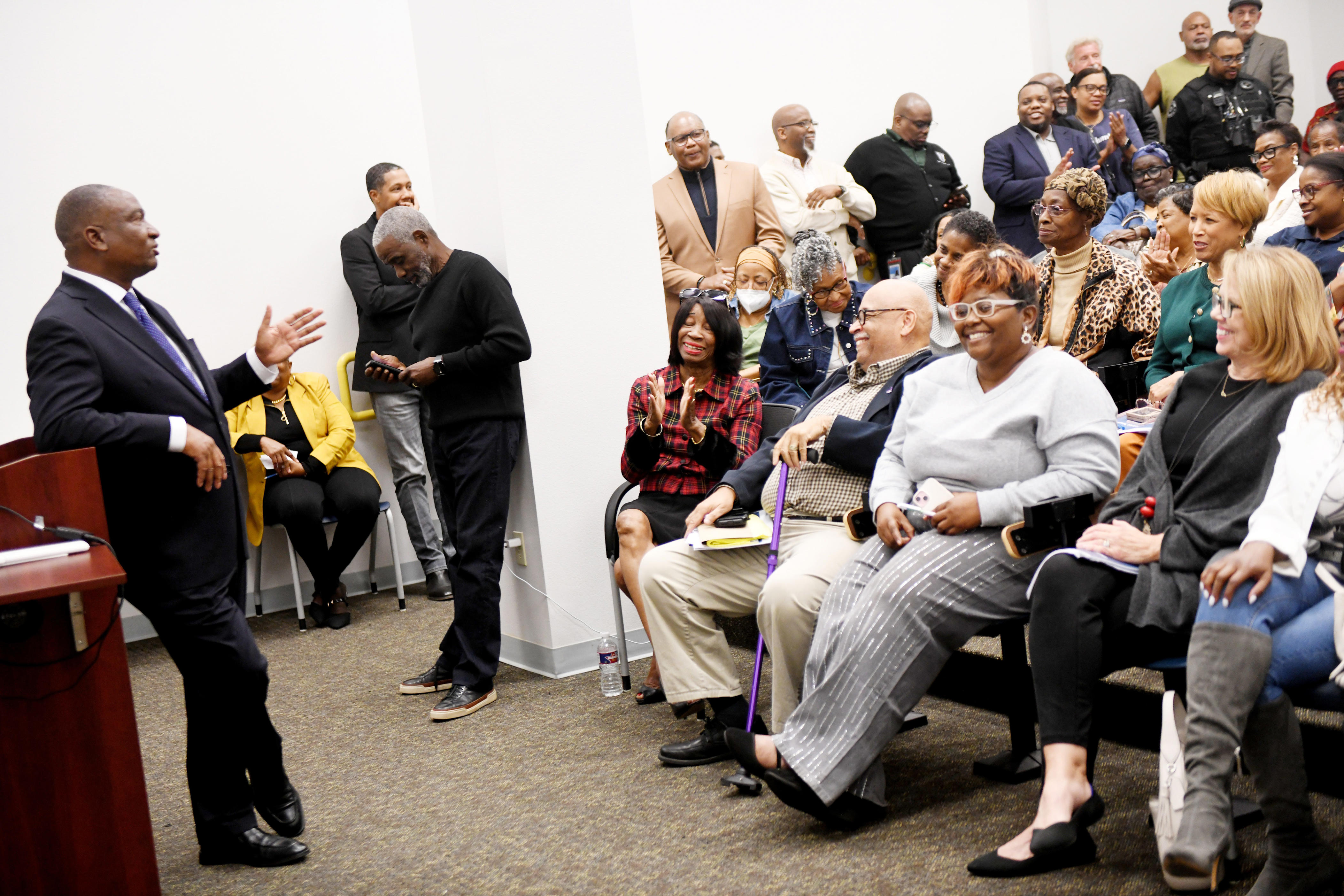 U.S. Rep. Cleo Fields discusses SNAP benefits, shutdown concerns at ...