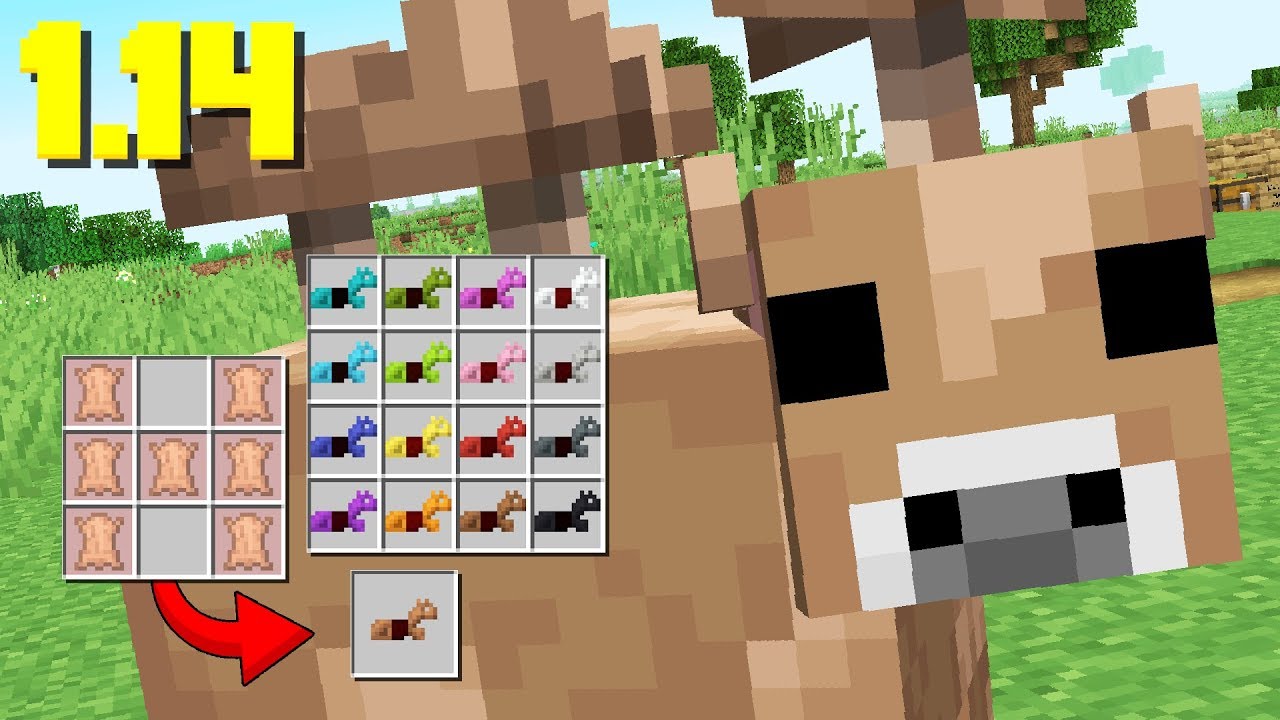 New mooshrooms and horse armor change Minecraft survival