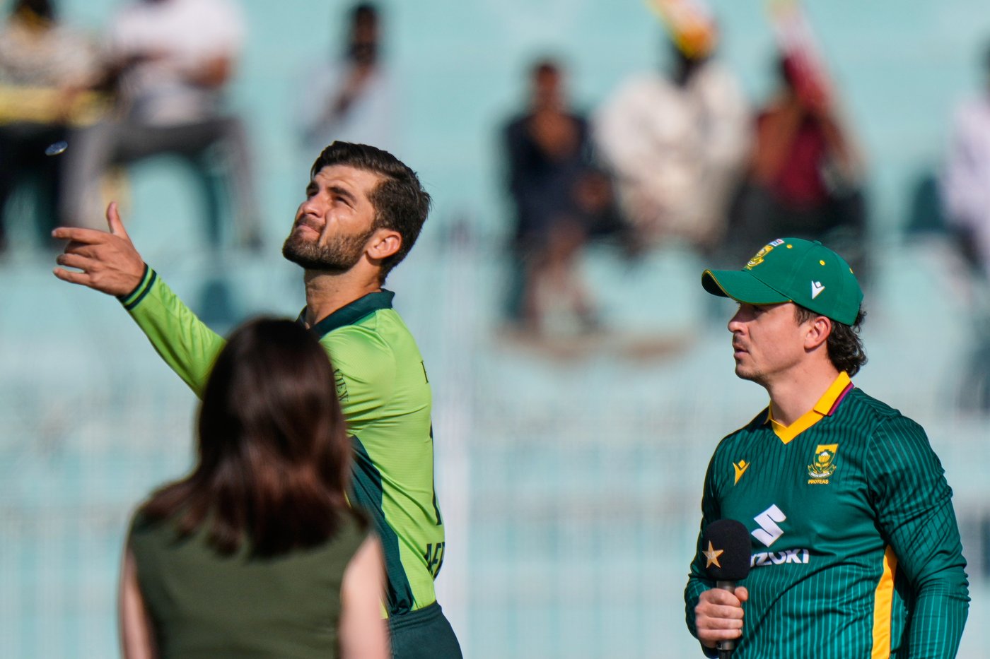 Pakistan batting first against South Africa with chance to win ODI series