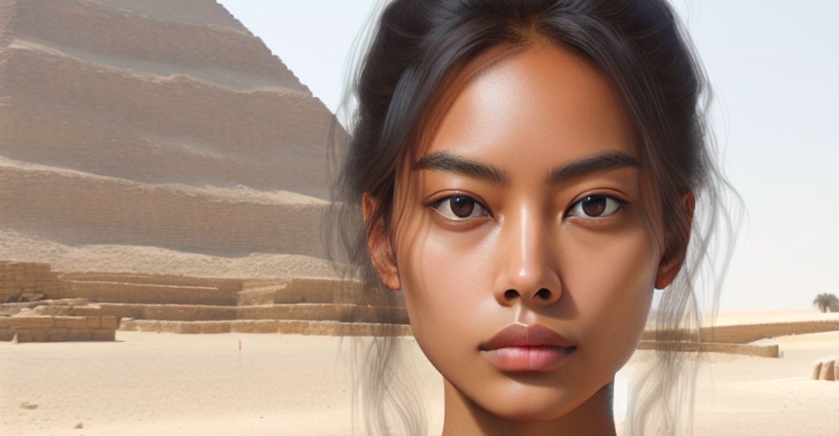 While excavating the first Egyptian pyramid ever built, archaeologists ...