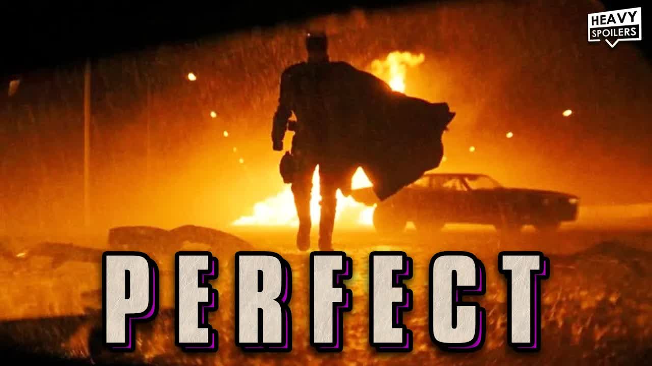 Why the Batmobile scene in The Batman is perfect