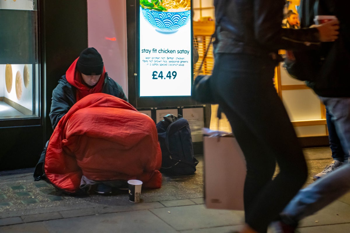 St Mungo’s issues cold weather warning for homeless people in London