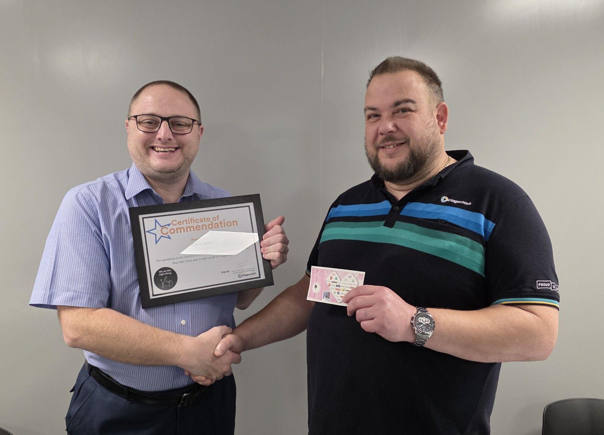 Thoughtful driver, for Sheffield bus operator, commended for assuring ...