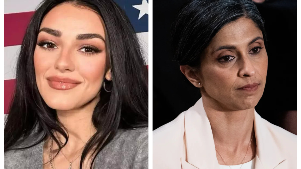 'Insane and dangerous': Kash Patel's girlfriend supports Usha Vance ...