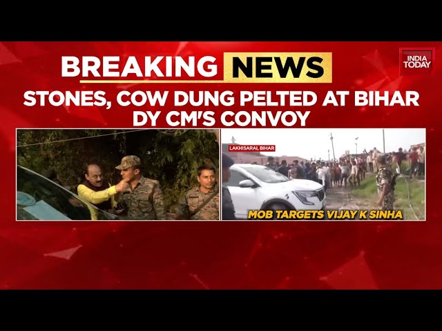 Bihar Polls: Dy CM Sinha's Convoy Attacked, Fiery Showdown With RJD MLC