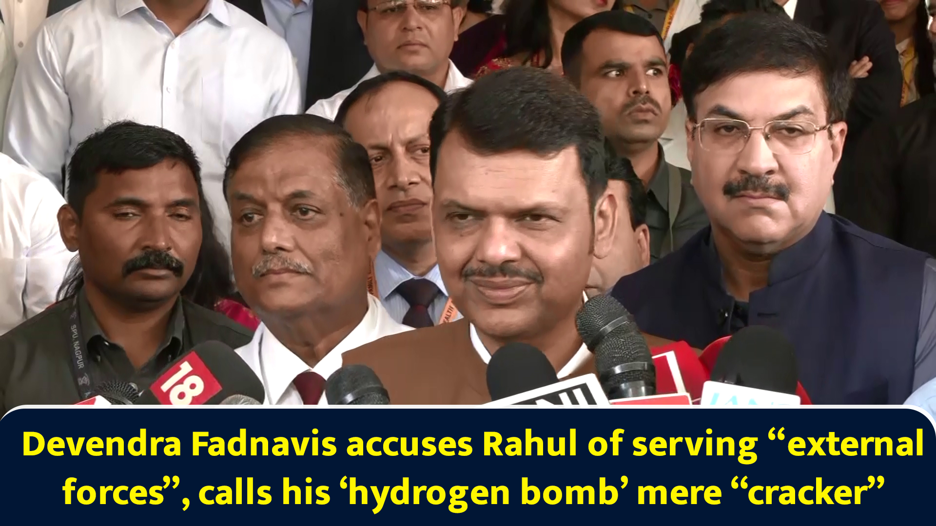Devendra Fadnavis accuses Rahul of serving “external forces”, calls his ...
