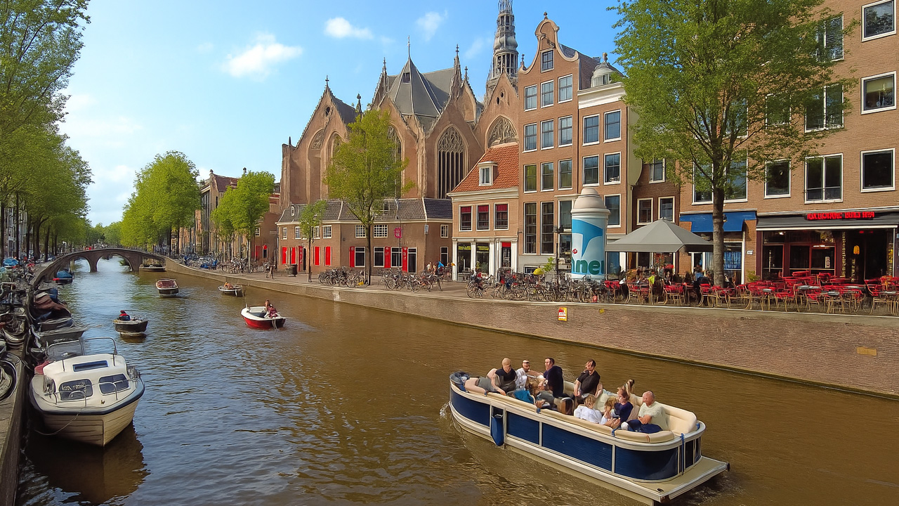 A Relaxing Canal Day in Amsterdam – Weekend Walk Through the City