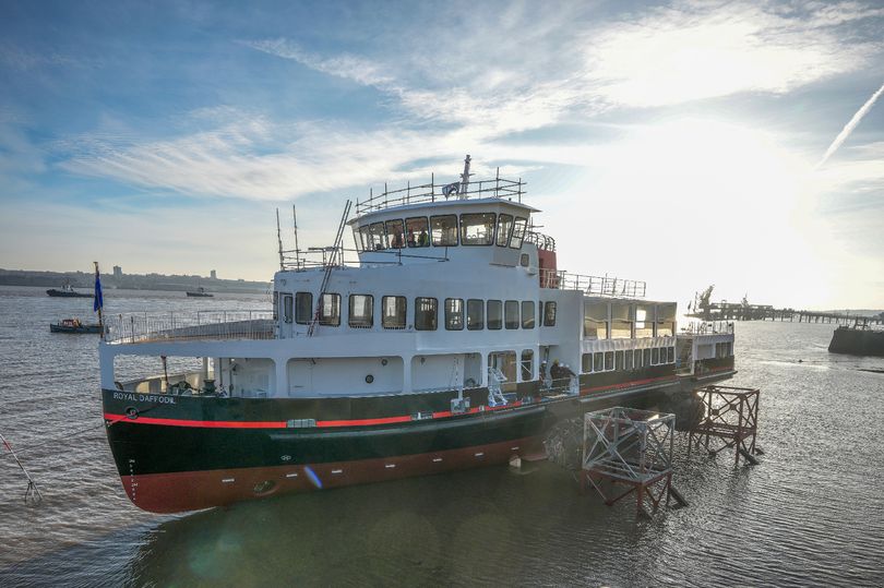 First new Mersey Ferry in 60 years takes to water for first time