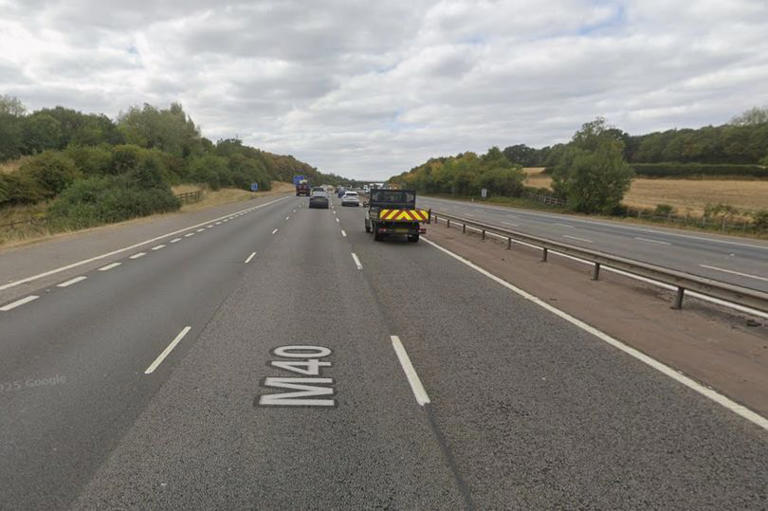 Three badly injured in multi-vehicle M40 crash as police appeal for ...