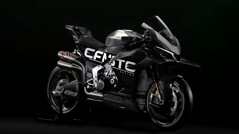 CFMoto unveils V4 SR-RR concept