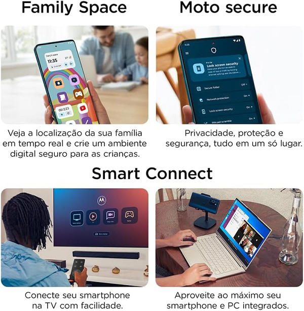 Motorola Edge 60 Fusion 5G: tela quad-curve e sensor Sony com desconto ...