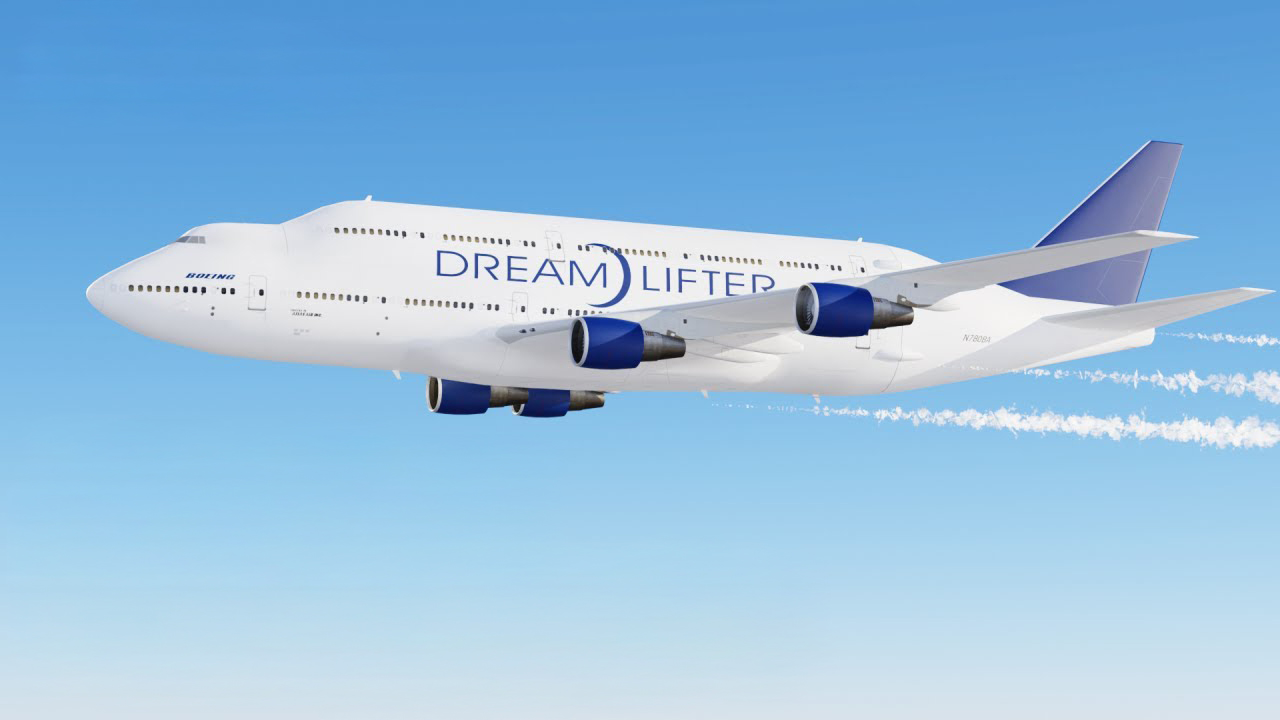 1000 Passengers On A 747 - Boeing Dreamlifter Passenger Version
