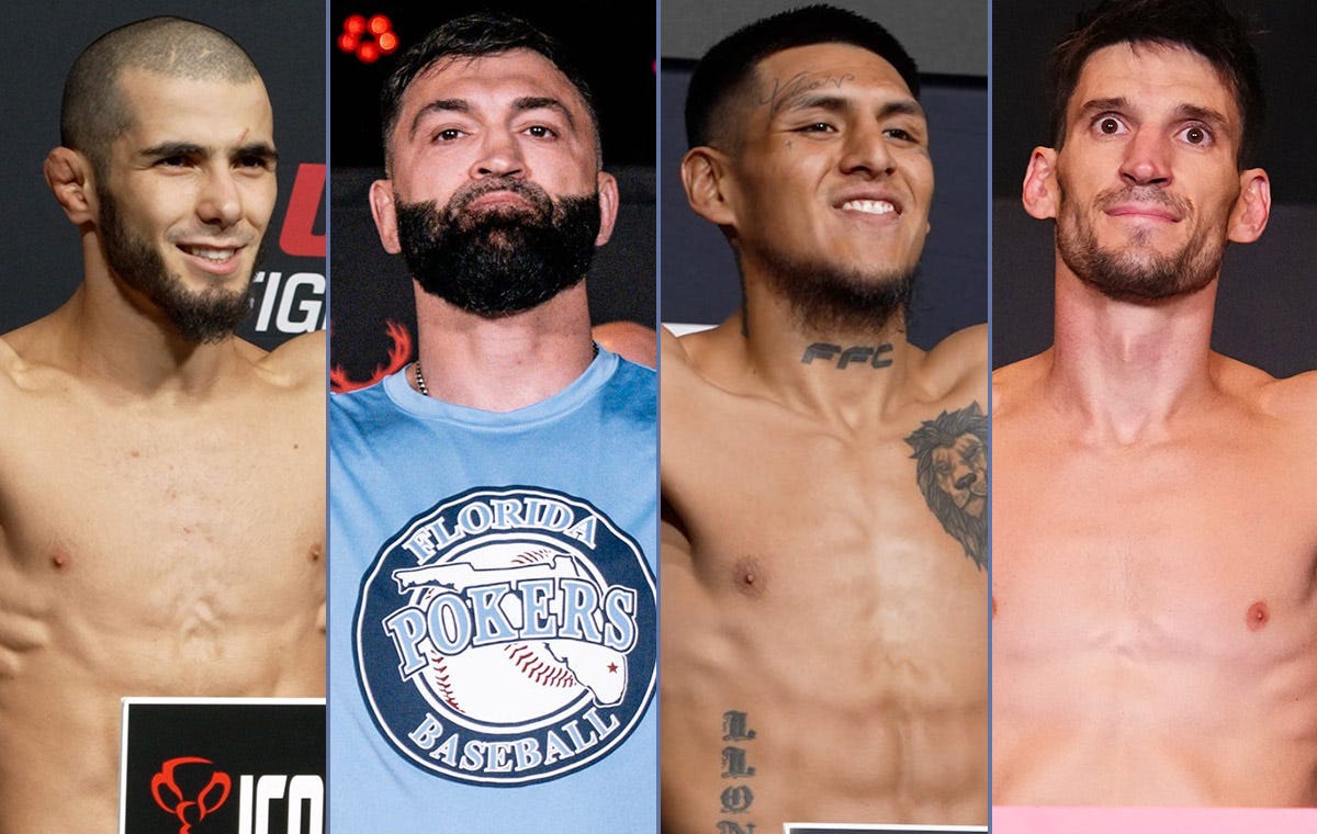 UFC veterans competing in MMA and boxing action Nov. 6-9