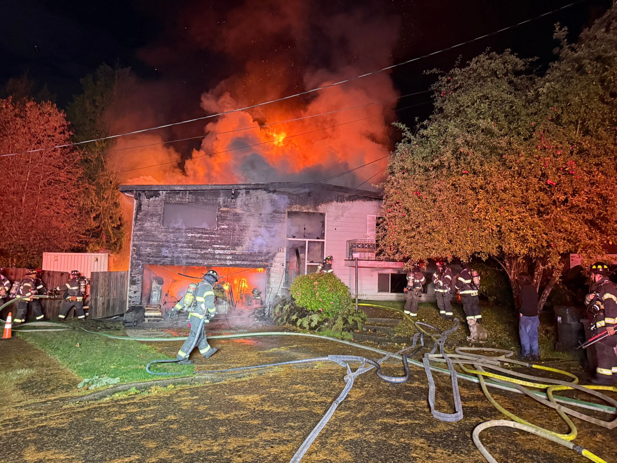 Occupants escape house fire in Kent