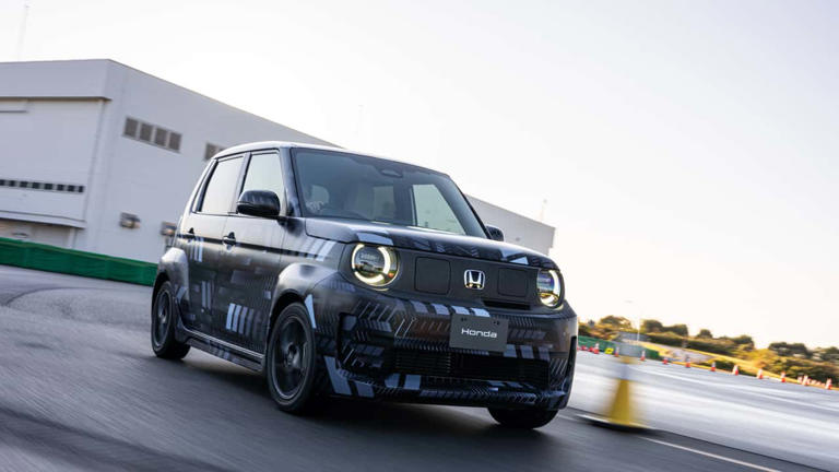 The Honda Super-One Is A Delightful, Tiny Electric Hot Hatch
