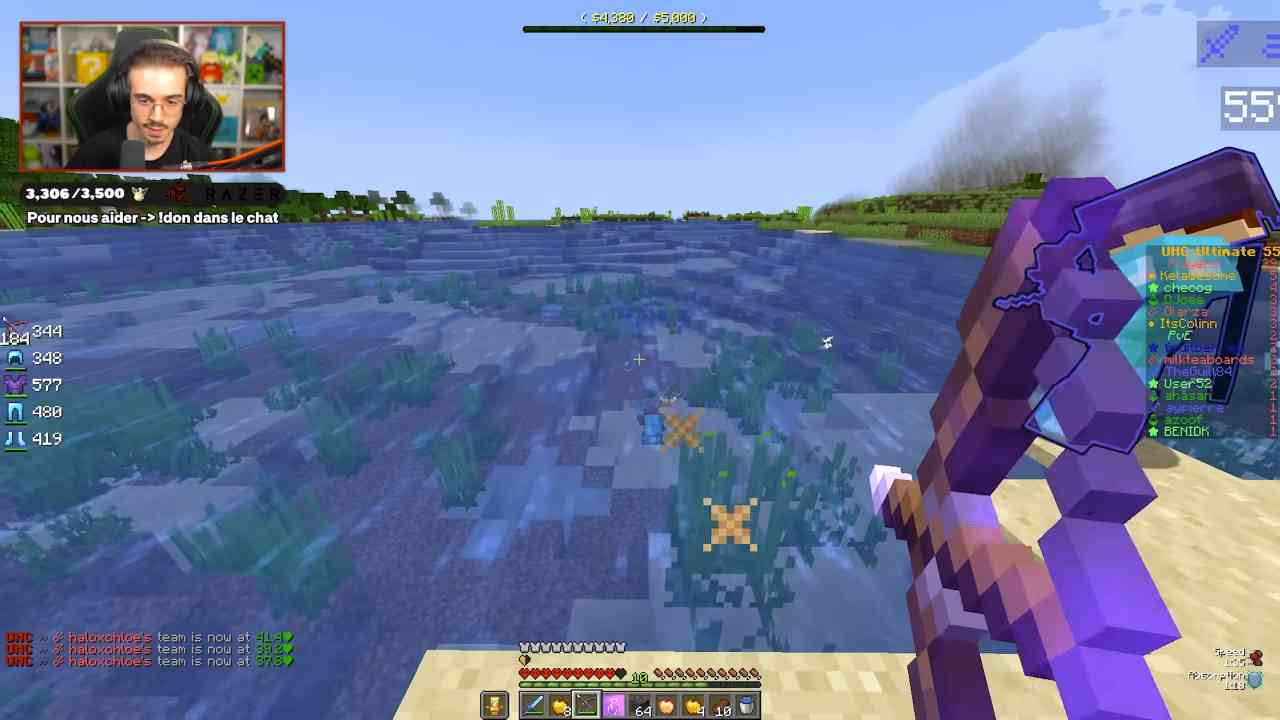 Le meilleur de Team France sur Minecraft UHC