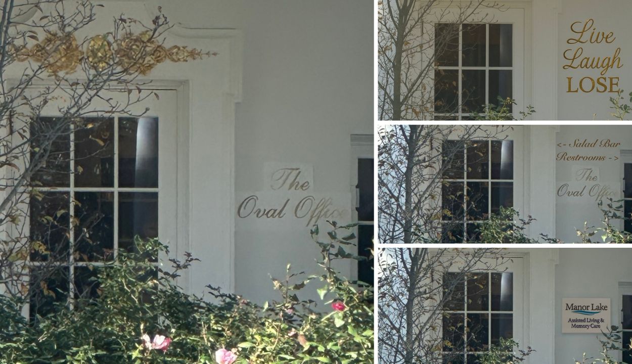 The White House Added a Sign to Let Everyone Know Where the Oval Office ...