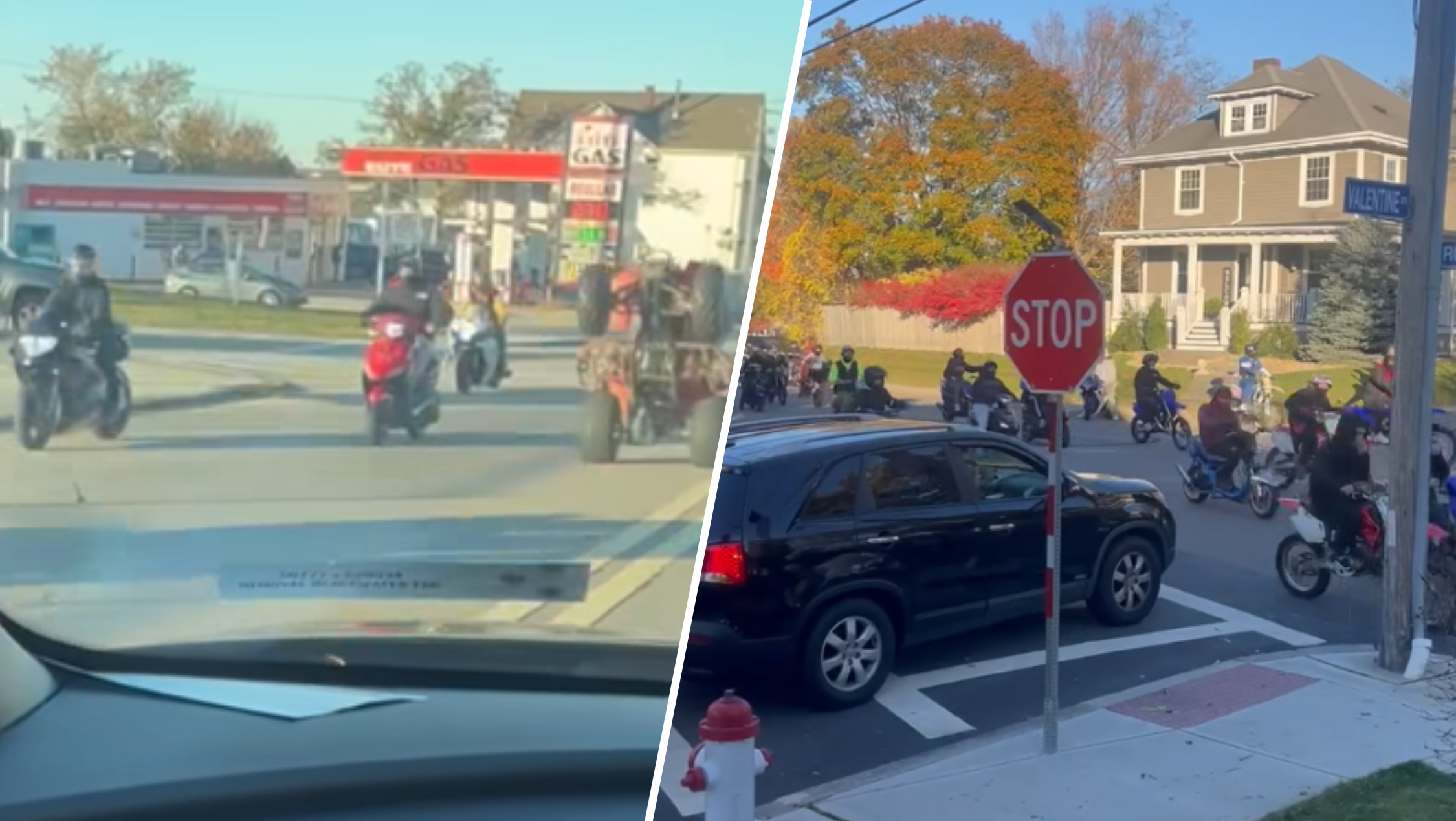 VIDEO: Police shut down illegal street takeover in Fall River, make 5 ...